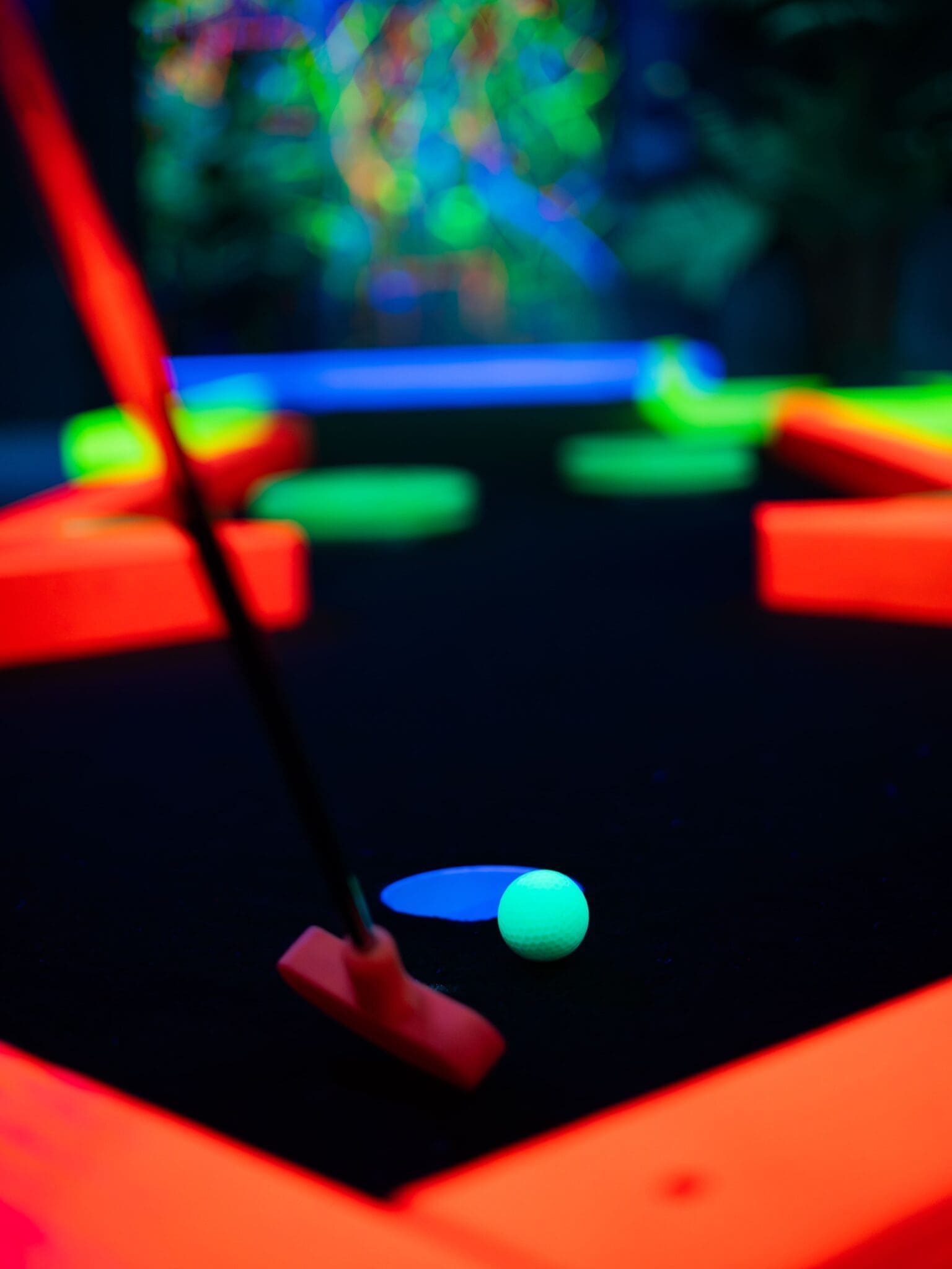 About | Let's Glow Mini Golf